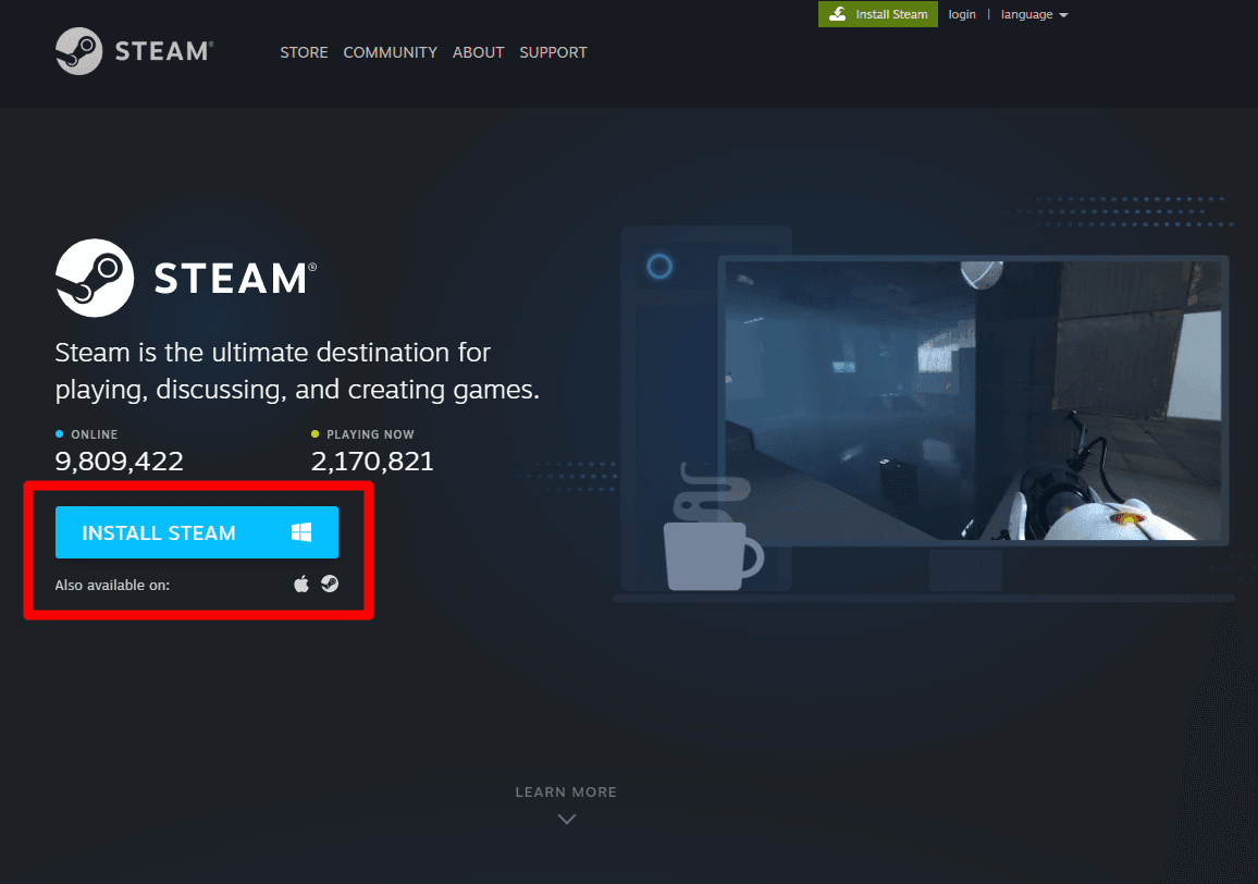 How to install Steam on Windows 10