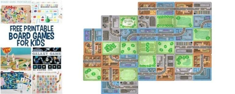 Board games for printing and play for free