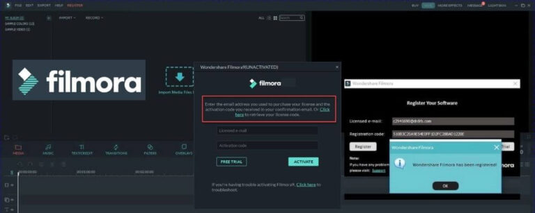 Free Filmora Watermark remover with Registration code 2023