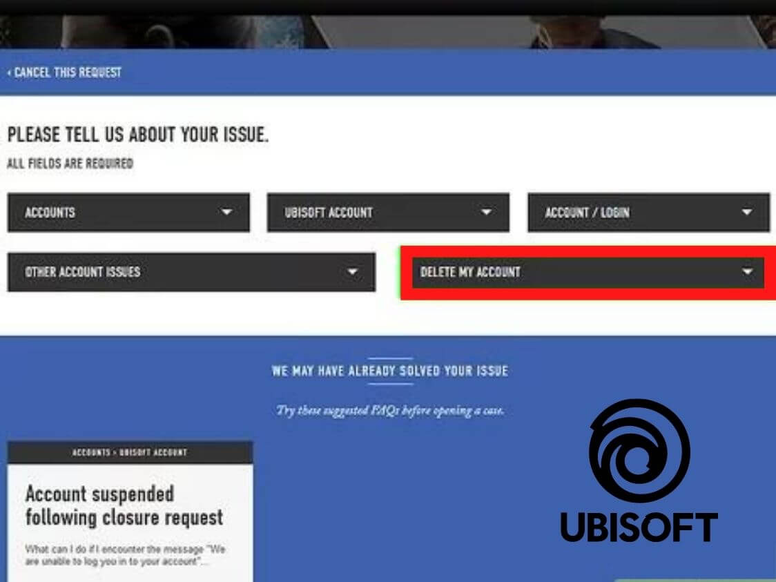 How to Permanently Delete Ubisoft Account