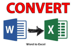 How to convert a Word file to Excel? - All methods