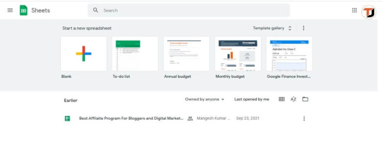 How to Use Google Sheets for beginners