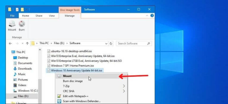 6 Ways to Mount ISO Files on Windows 7