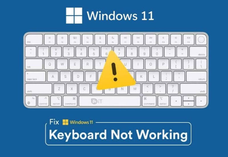 Fix Keyboard Not Working in Windows 11: 7 Easy Ways