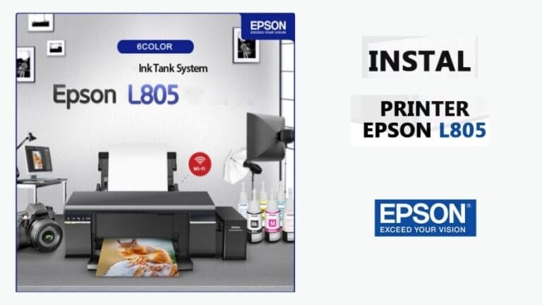 How to Easily Install Epson L805 Printer - CD Drive