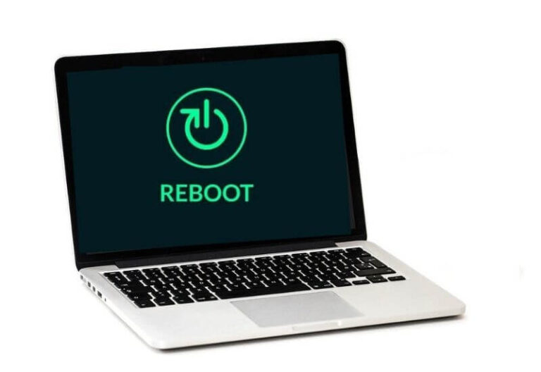 What is the meaning of reboot a computer
