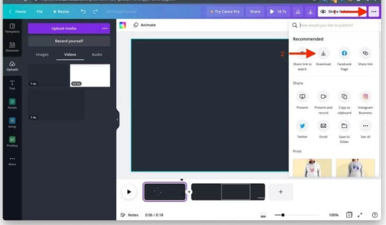 How to Merge Videos in Canva Easily