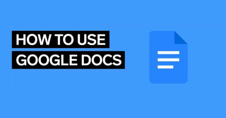 How to Use Google Docs For Beginners [2024]