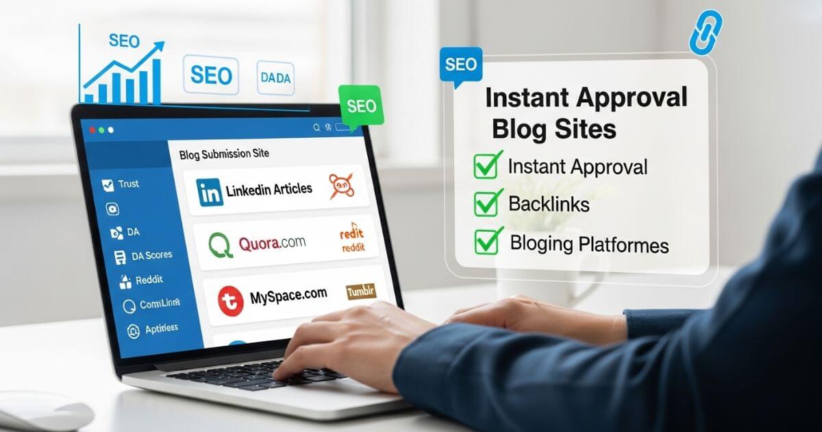 100+ Blog Submission Sites List To Get Instant Approval 2025